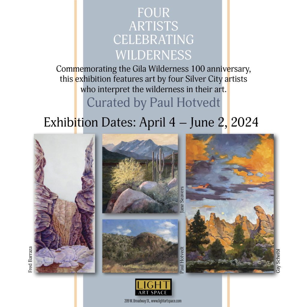 Four Artists Celebrating Wilderness - Light Art Space Karen Hymer